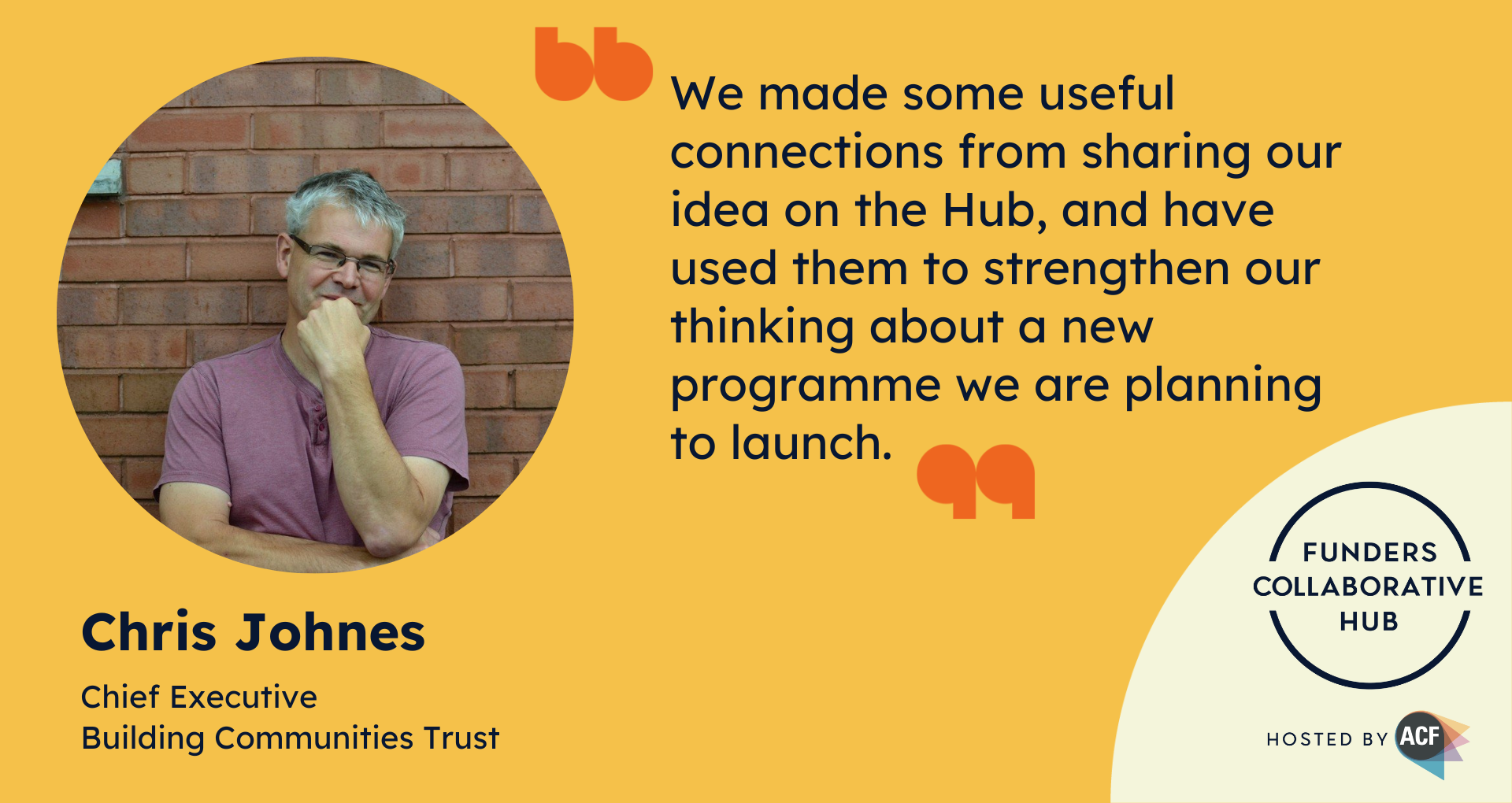 How is the Funders Collaborative Hub making a difference? | Funders Collaborative Hub